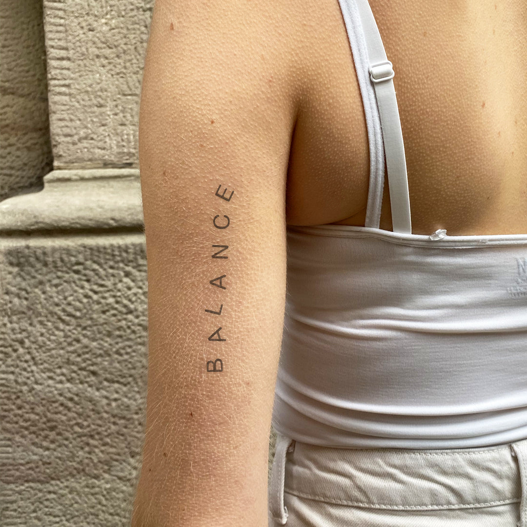Balance | Tatuaje temporal | Inkster