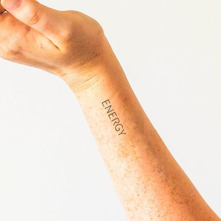 Energy | Tatuaje temporal | Inkster